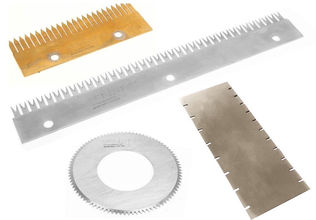 Form Fill Seal Machine Knives / Fernite of Sheffield